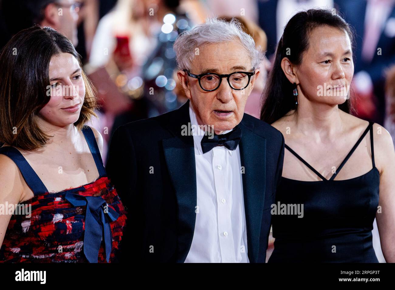 Venice, Italy. September 4th, 2023. Manzie Allen, Woody Allen and Soon ...