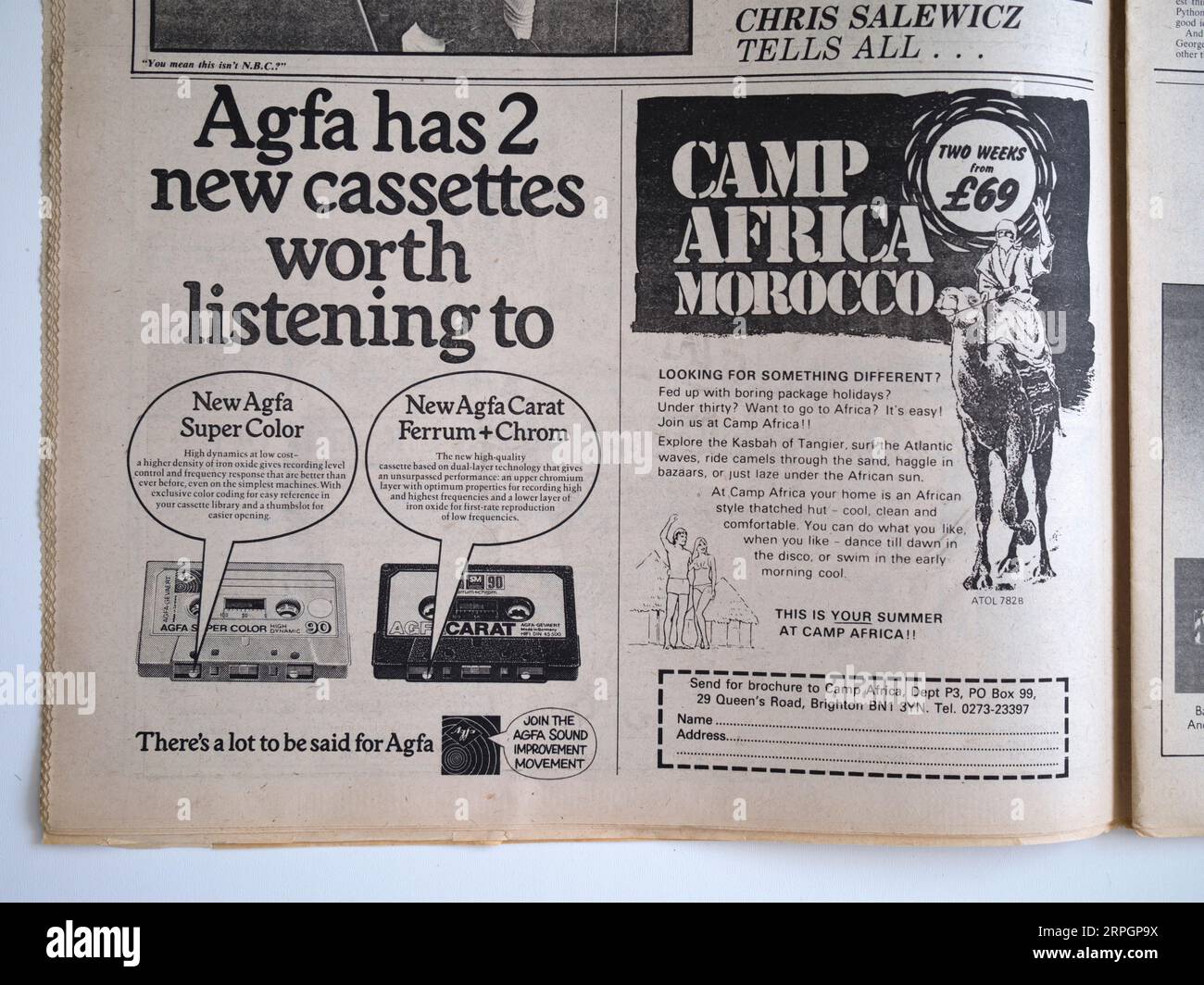 Agfa cassettes hi-res stock photography and images - Alamy