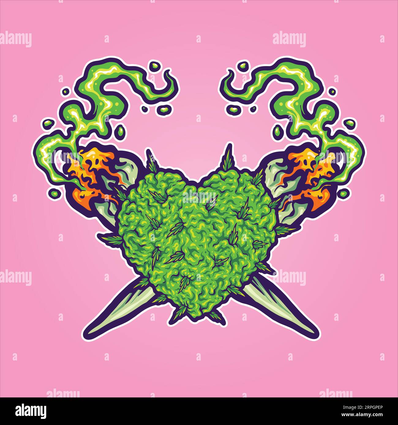 Vaporizer cannabis Stock Vector Images - Alamy