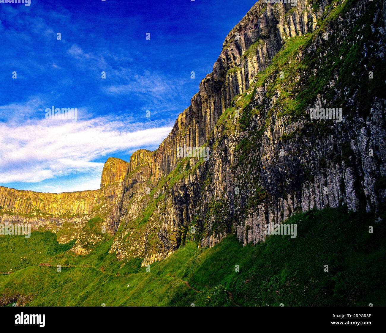 The Amphitheatre at the UNESCO World Heritage Site, Giant's Causeway ...