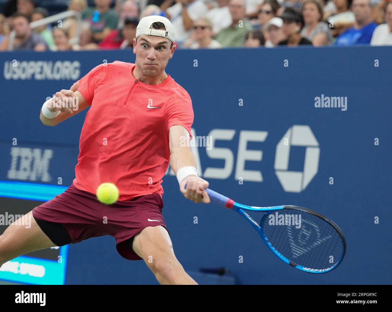 Flushing, Queens, USA. 04th Sep, 2023. September 4, 2023: Jack Draper (GBR) loses to Andrey ...