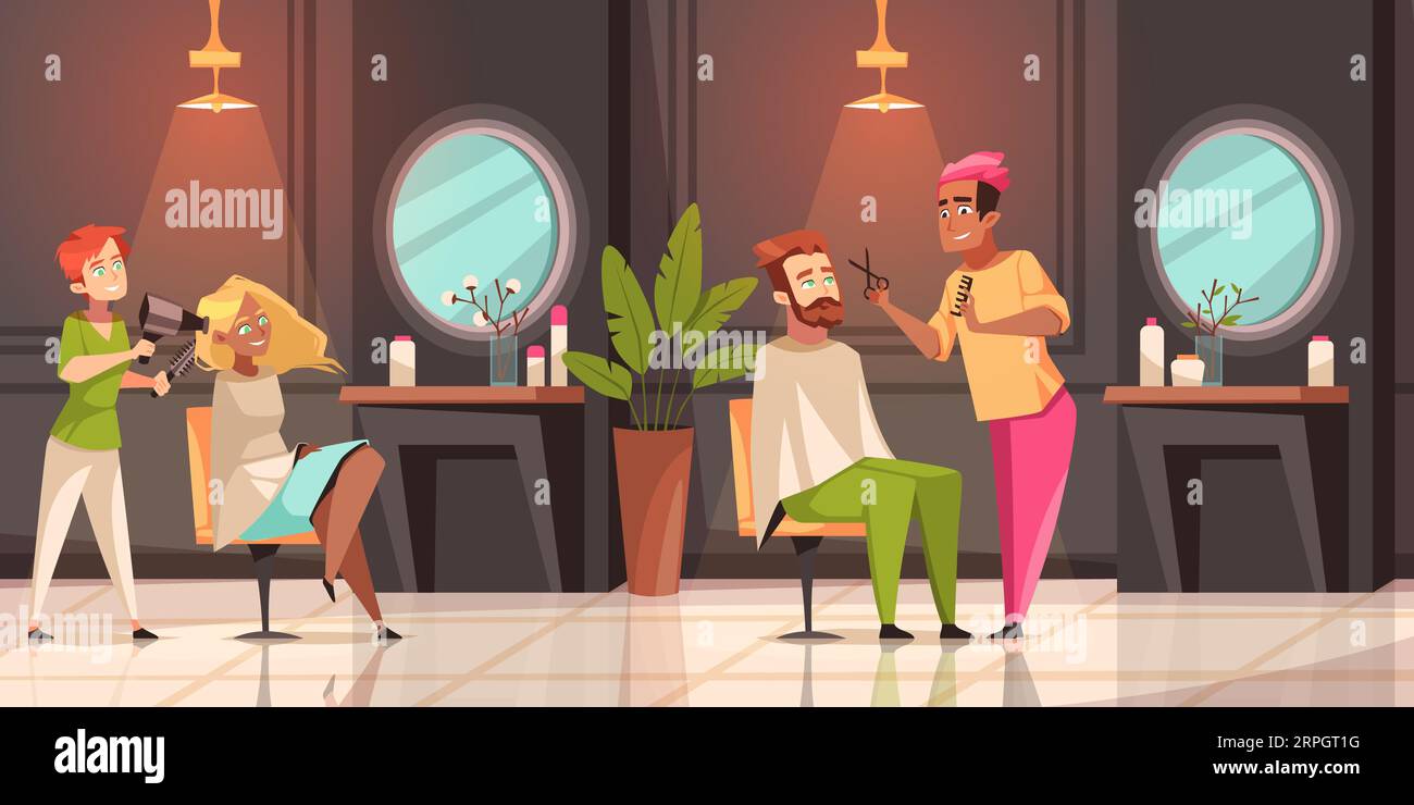 Woman studio happy in Stock Vector Images - Alamy