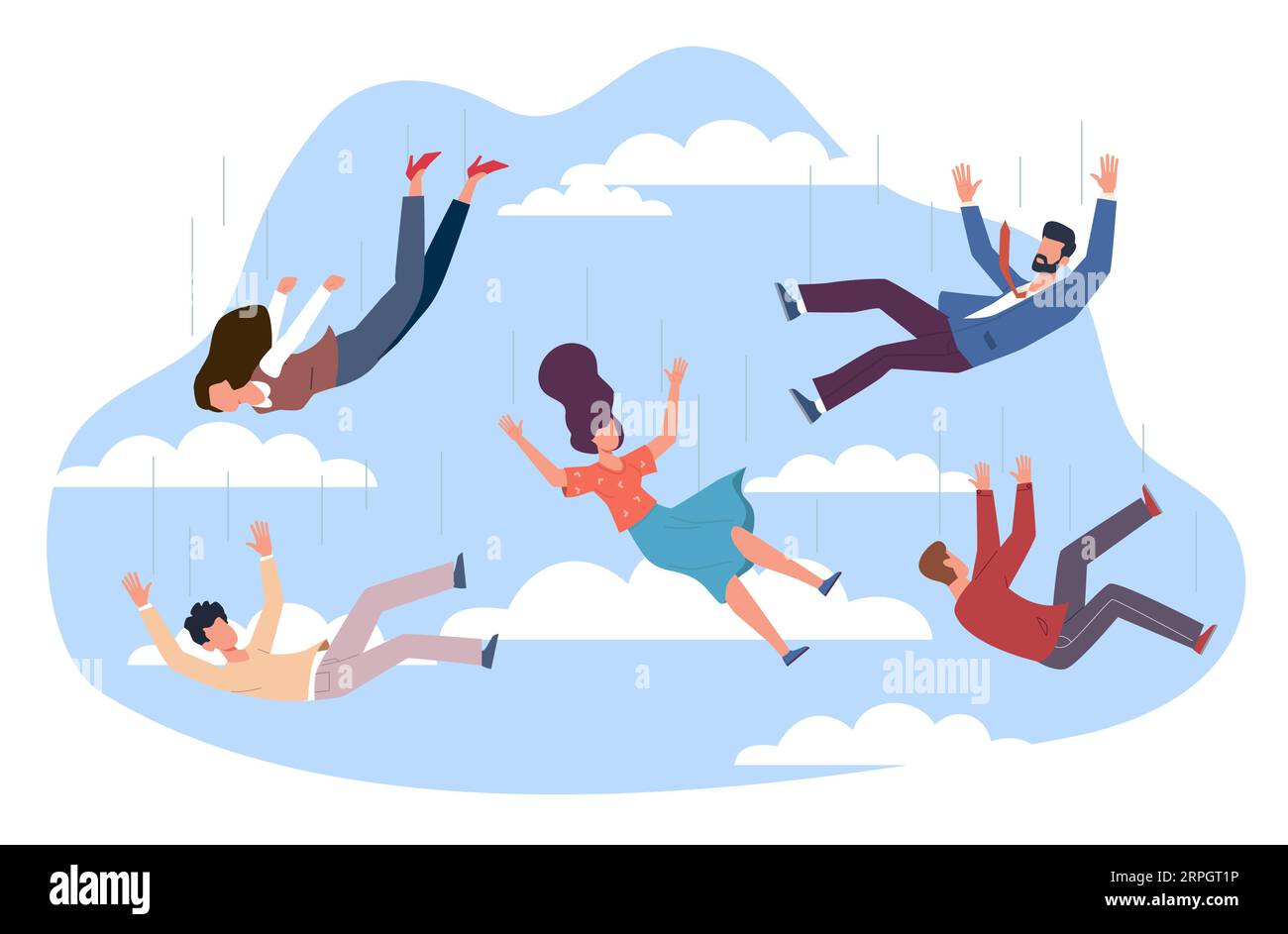 Falling From Sky Pose