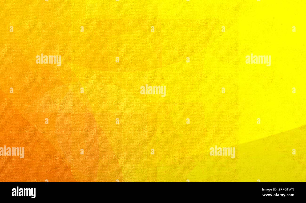 Yellow background. Plain backdrop illustration with copy space ...