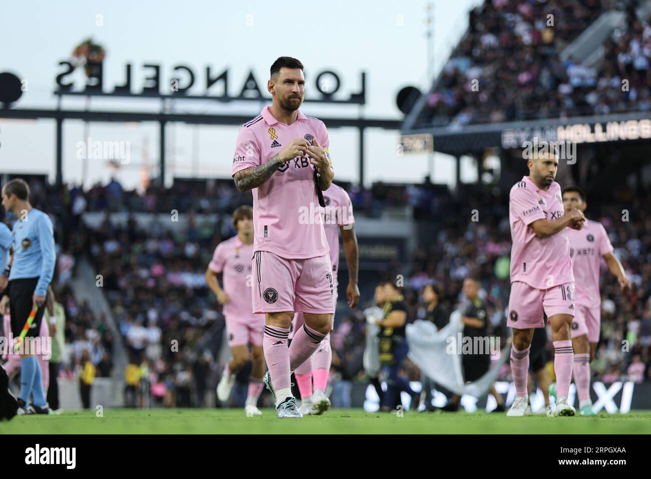 Lionel messi miami walks hi-res stock photography and images - Alamy