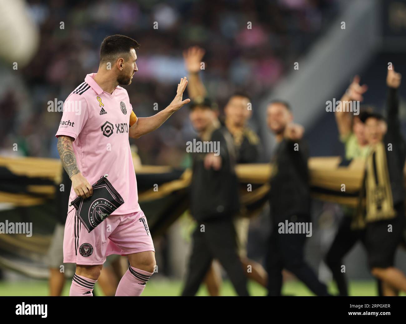 Messi flag hi-res stock photography and images - Alamy