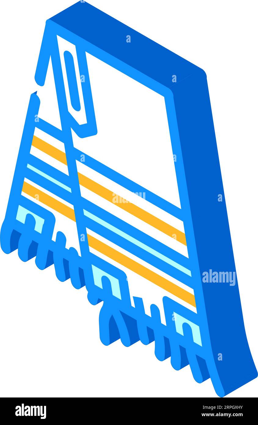 tallit prayer shawl isometric icon vector illustration Stock Vector ...