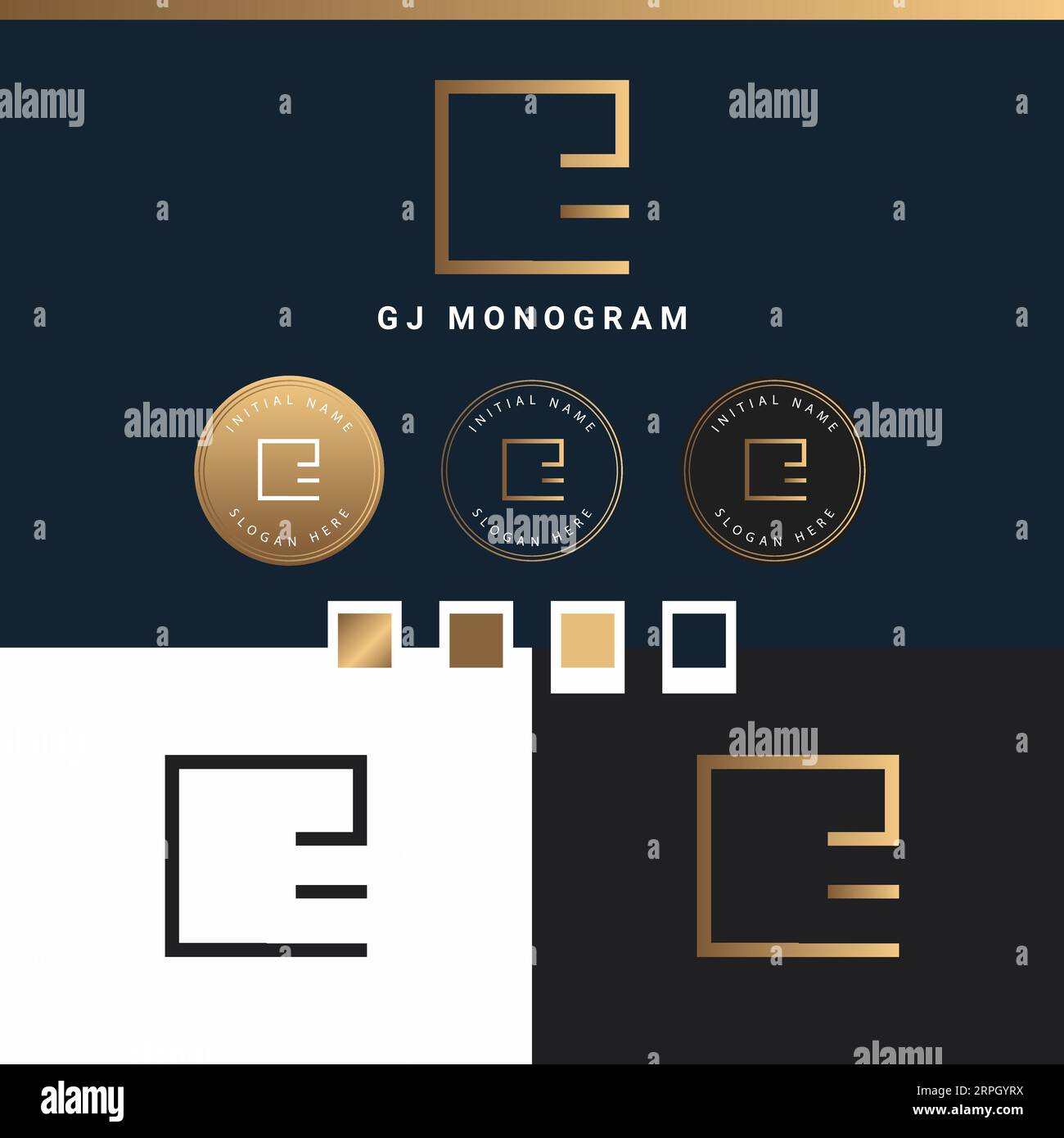 Luxury Initial E Monogram Text Letter Logo Design Stock Vector Image & Art - Alamy