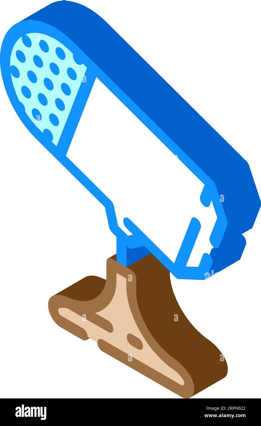 microphone retro music isometric icon vector illustration Stock Vector ...