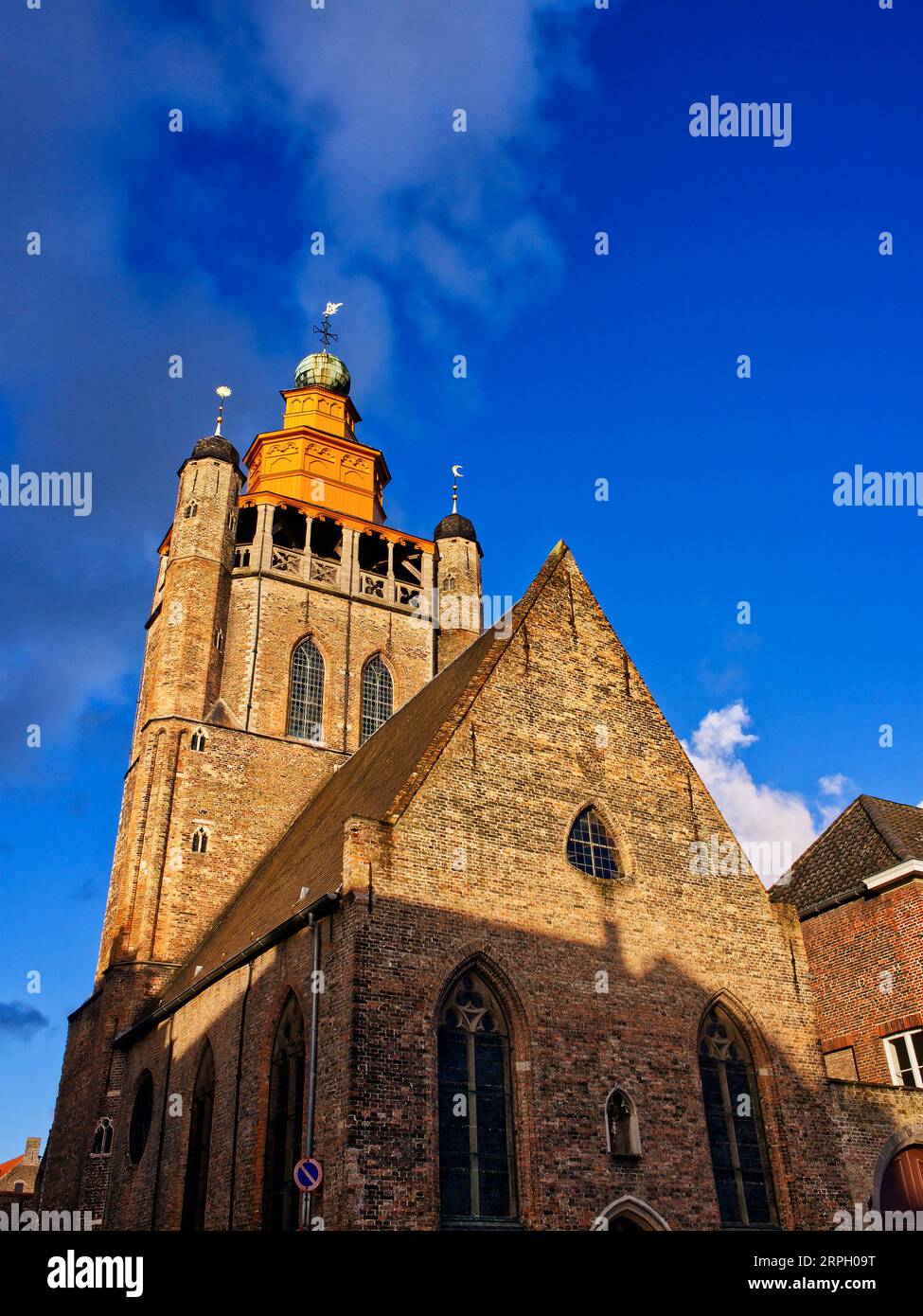Jerusalem catholic church in city of Bruges, Belgium Stock Photo - Alamy