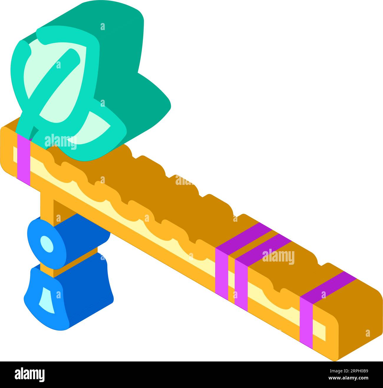 Krishna Flute Hinduism Isometric Icon Vector Illustration Stock Vector Image And Art Alamy