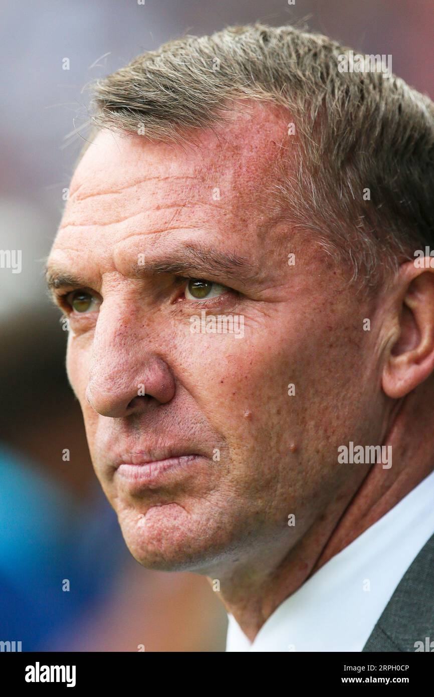 BRENDAN RODGERS, currently football coach at Celtic football club, a ...