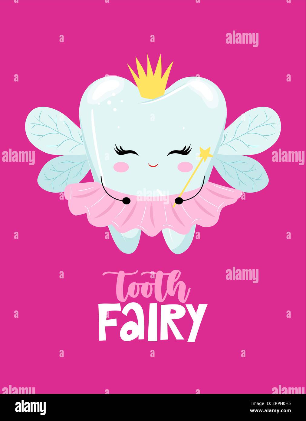 Tooth Fairy - Tooth Fairy Princess character design in kawaii style ...