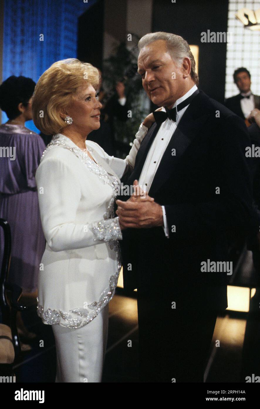 HOTEL TV Series JAMES BROLIN Connie Sellecca Stock Photo - Alamy