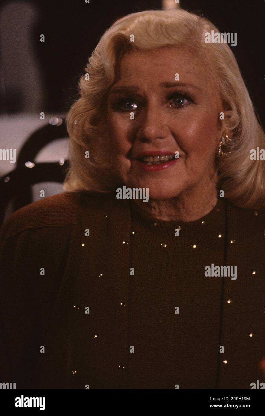 HOTEL TV Series JAMES BROLIN Connie Sellecca Stock Photo - Alamy