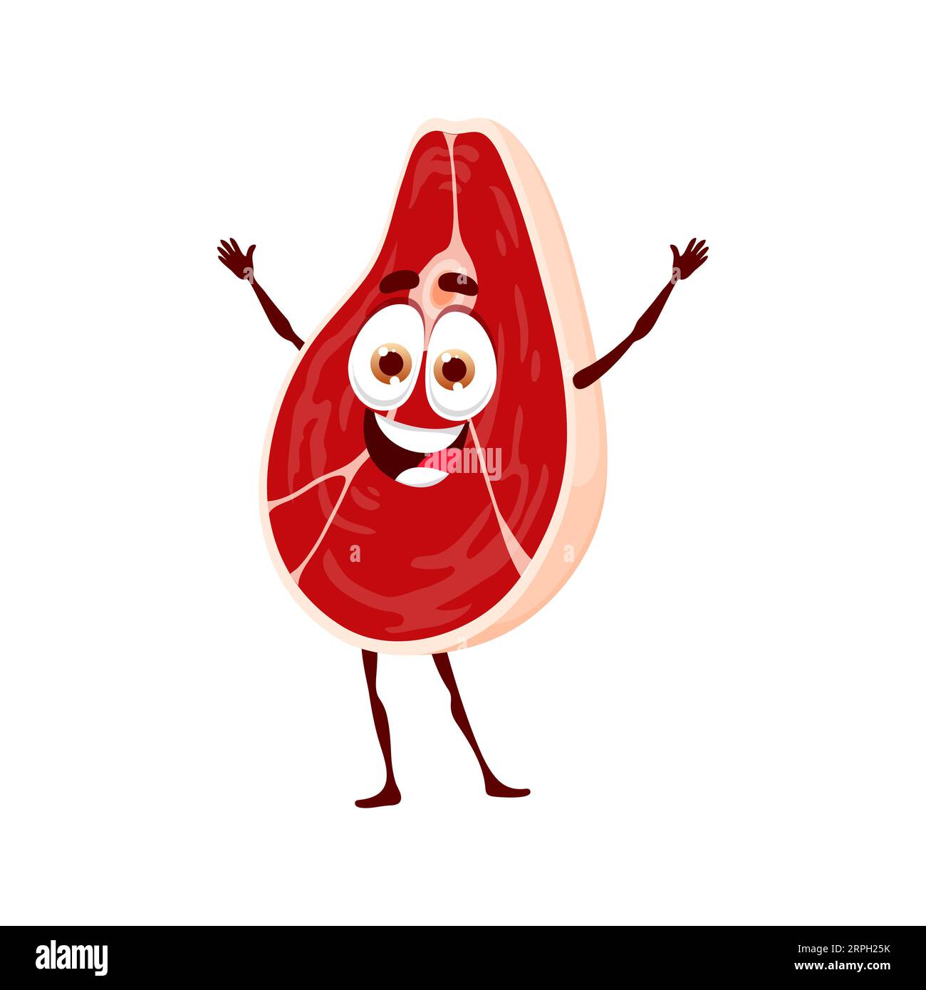 Cartoon meat hi-res stock photography and images - Alamy