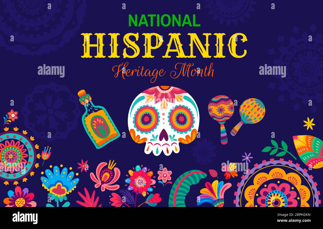 National Hispanic Heritage Month Flyer Poster For Sale Mit "National