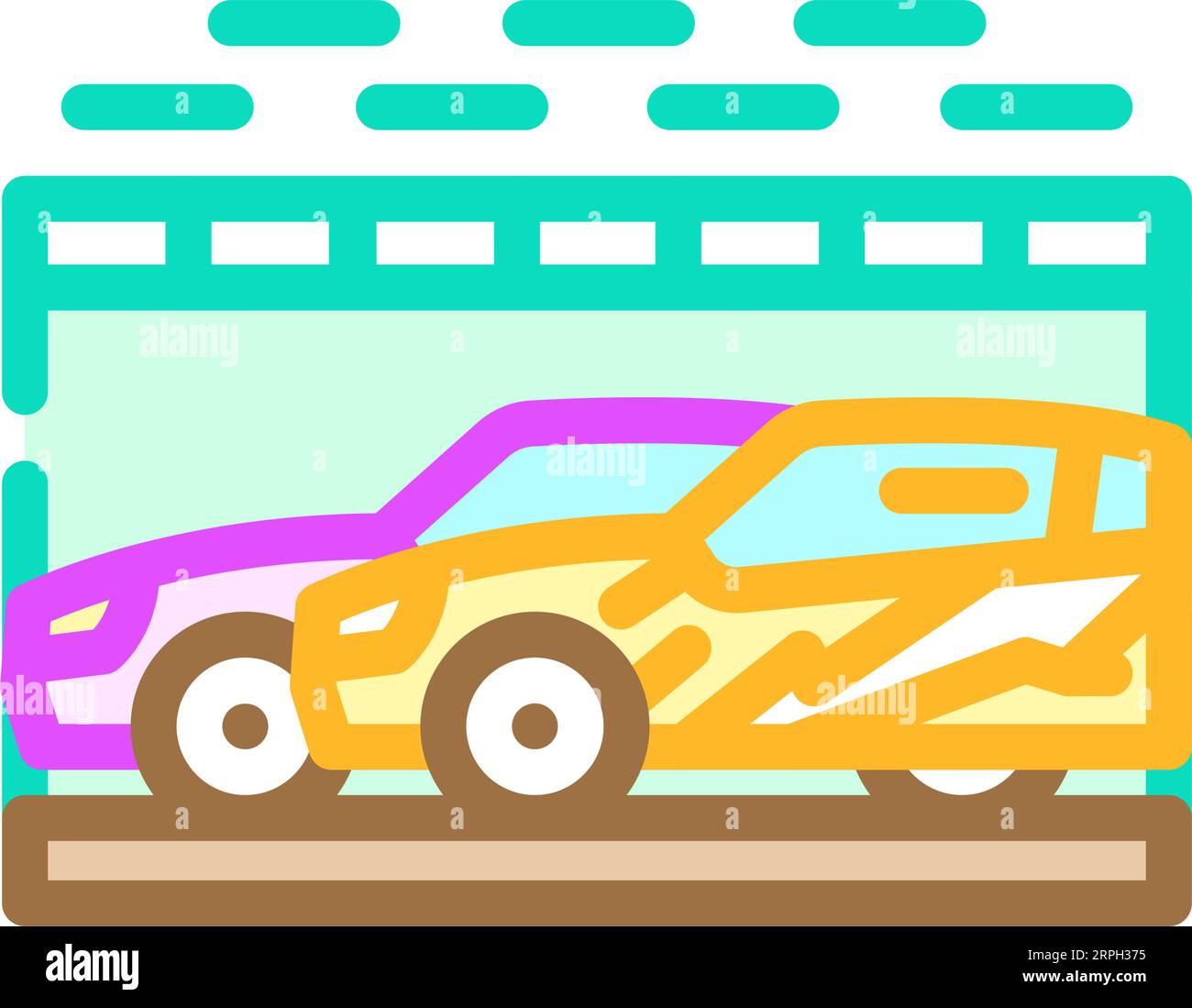competition car race vehicle color icon vector illustration Stock ...