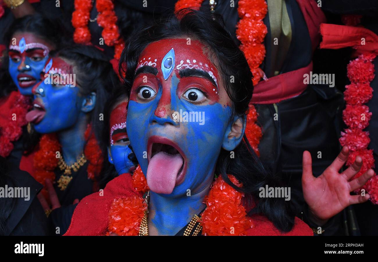Kali And Shiva Dance