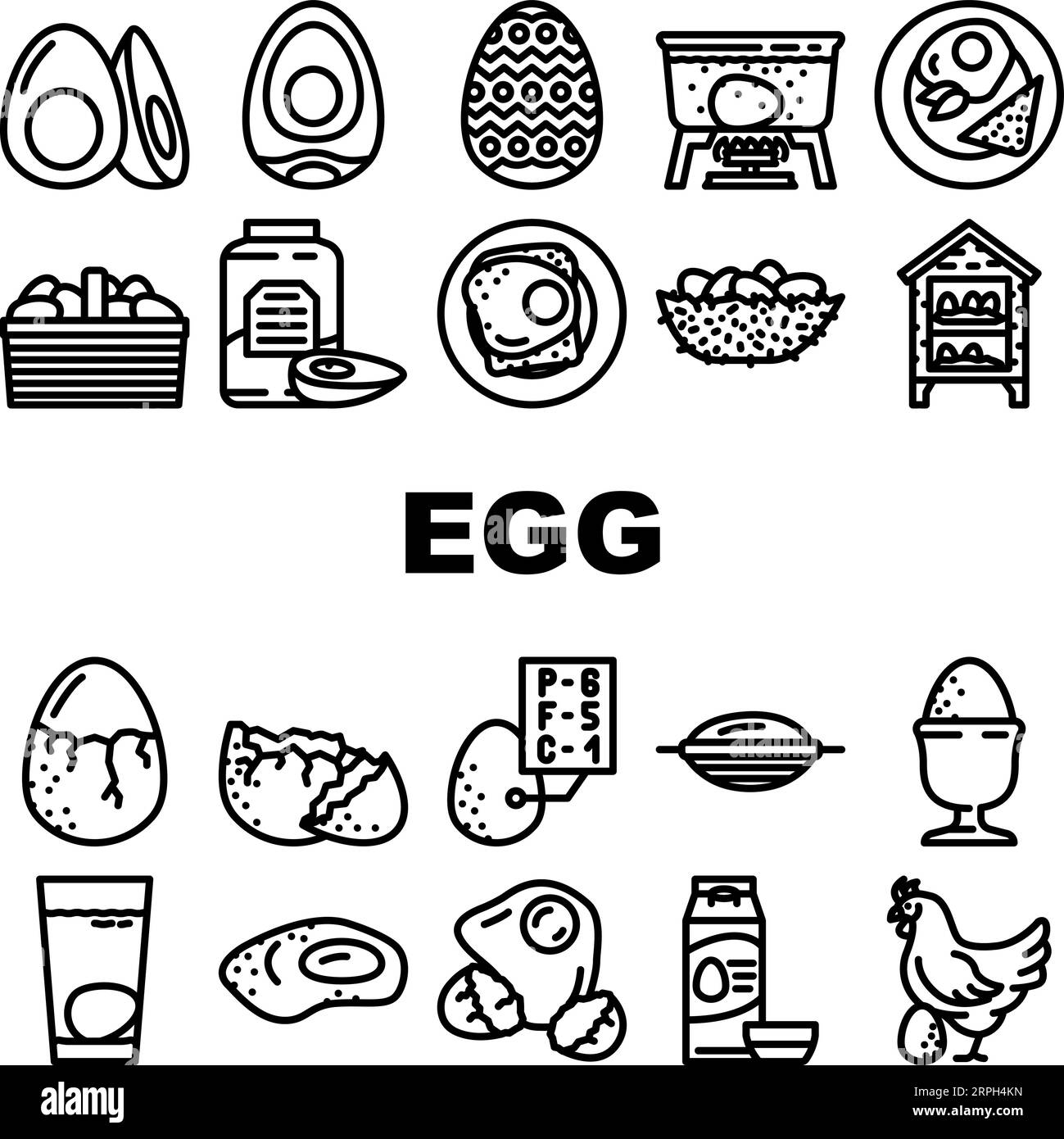 Hen (egg or eggs) lay Black and White Stock Photos & Images - Alamy