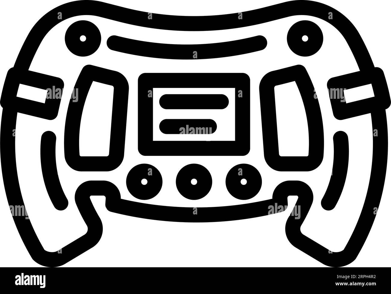 steering wheel vehicle auto line icon vector illustration Stock Vector ...