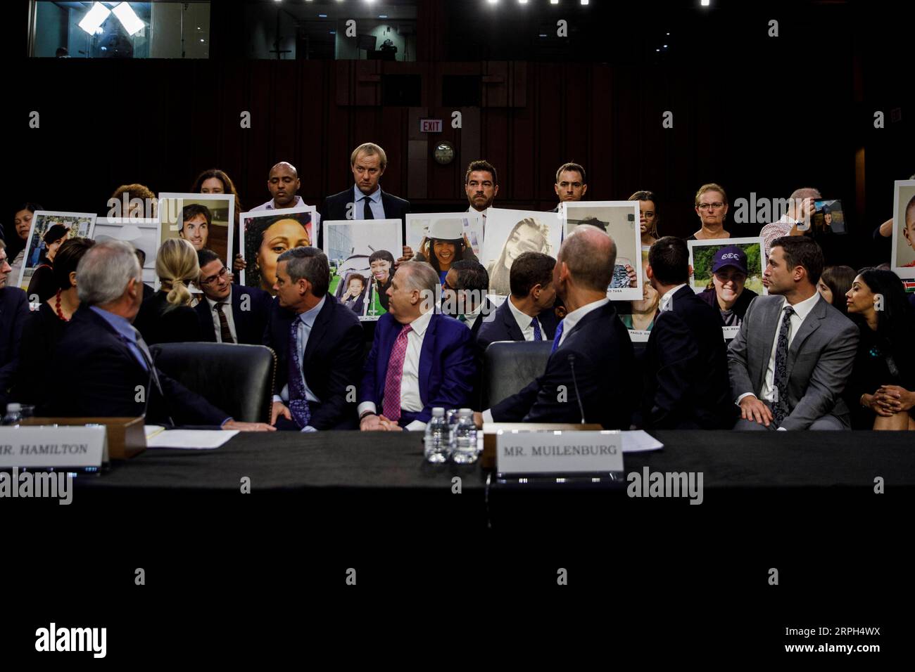Family Members Boeing Crash Victims Hi Res Stock Photography And Images