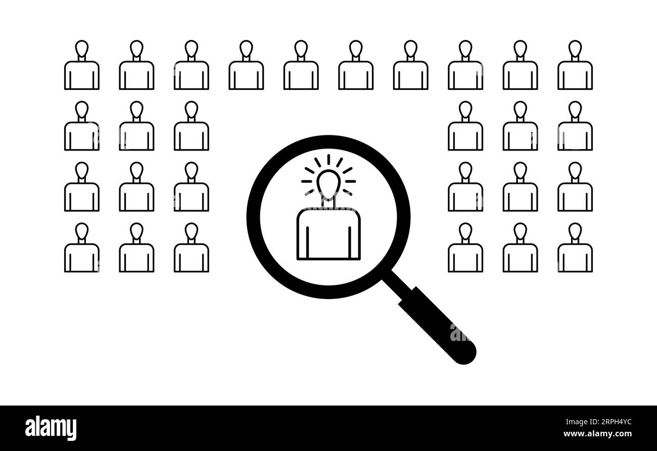 Job interview recruitment analysis Cut Out Stock Images & Pictures - Alamy