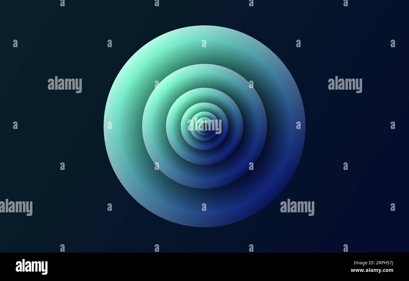 Trendy circular colorful background template Stock Vector Image & Art ...