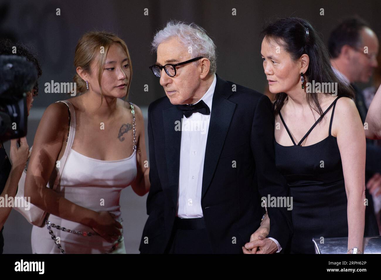 Venice, Italy. 04th Sep, 2023. Manzie Tio Allen, Woody Allen and Soon ...