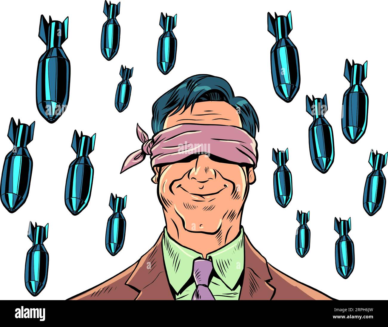 Victims of a terror attack Stock Vector Images - Alamy