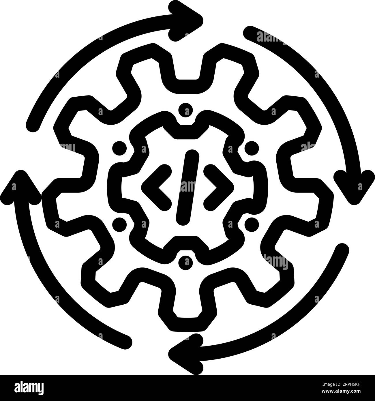 Program integration office Stock Vector Images - Alamy