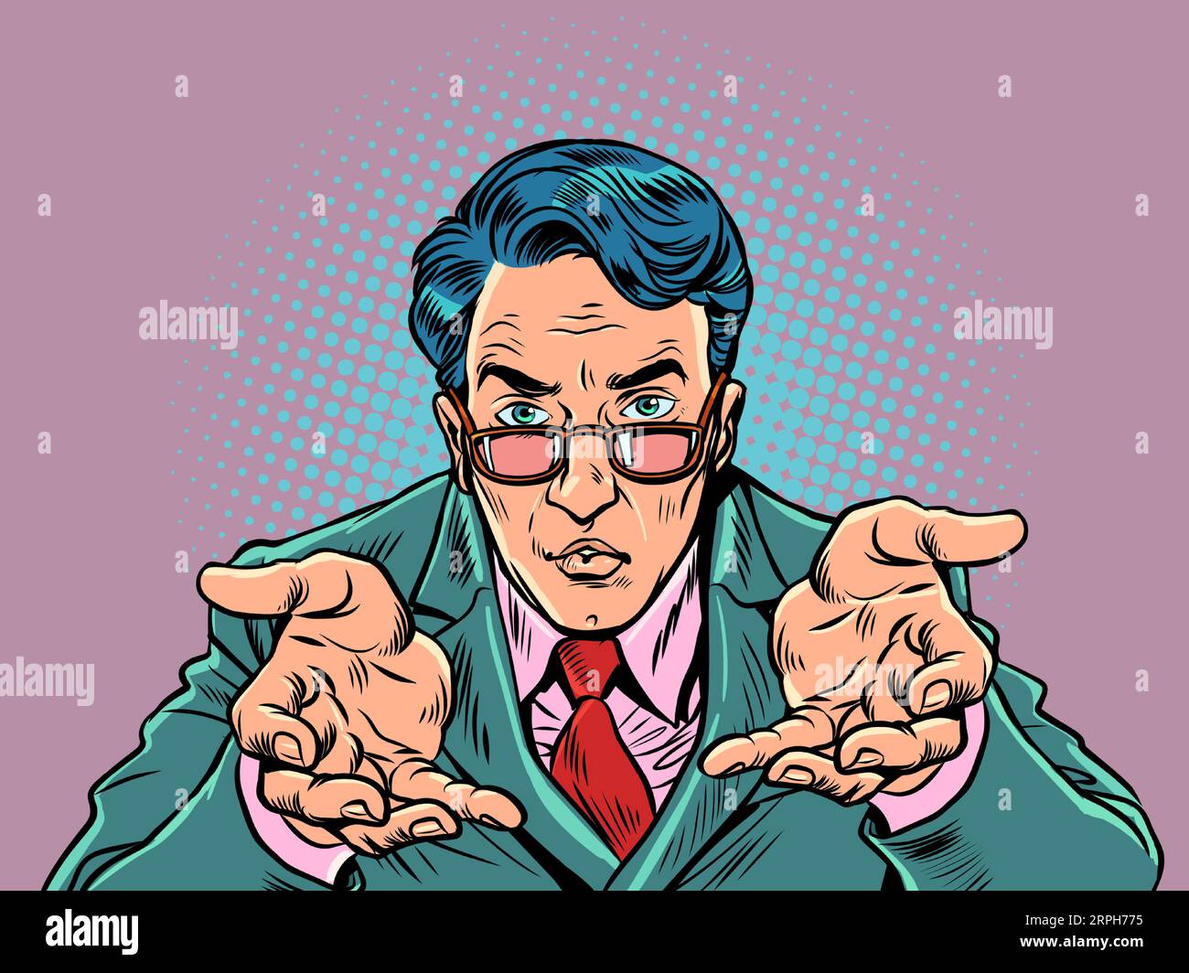 Serious stylish man in Stock Vector Images - Alamy