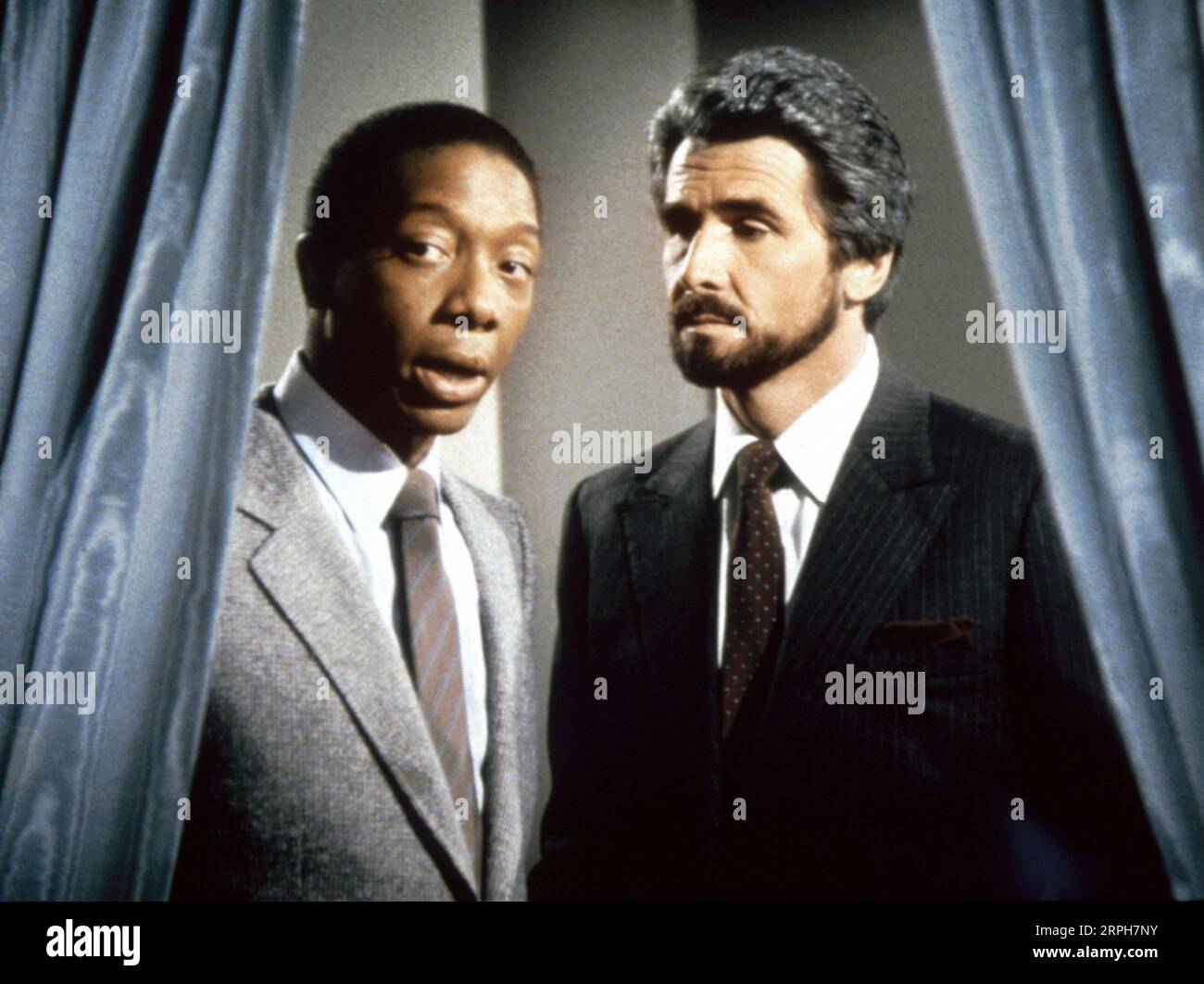HOTEL TV Series JAMES BROLIN Connie Sellecca Stock Photo - Alamy