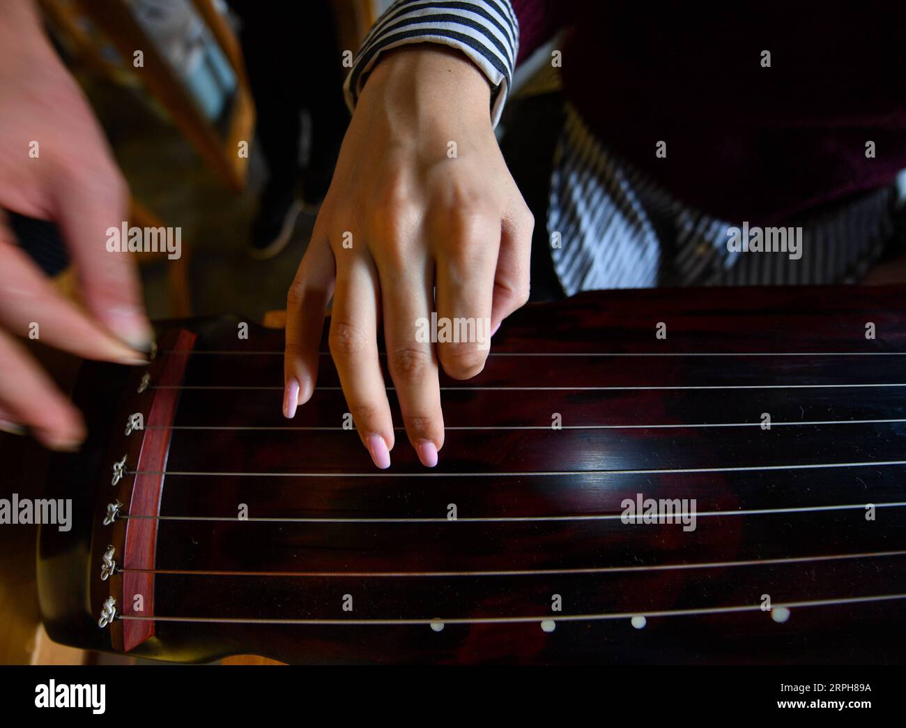 Seven year old girl learns hi-res stock photography and images - Alamy