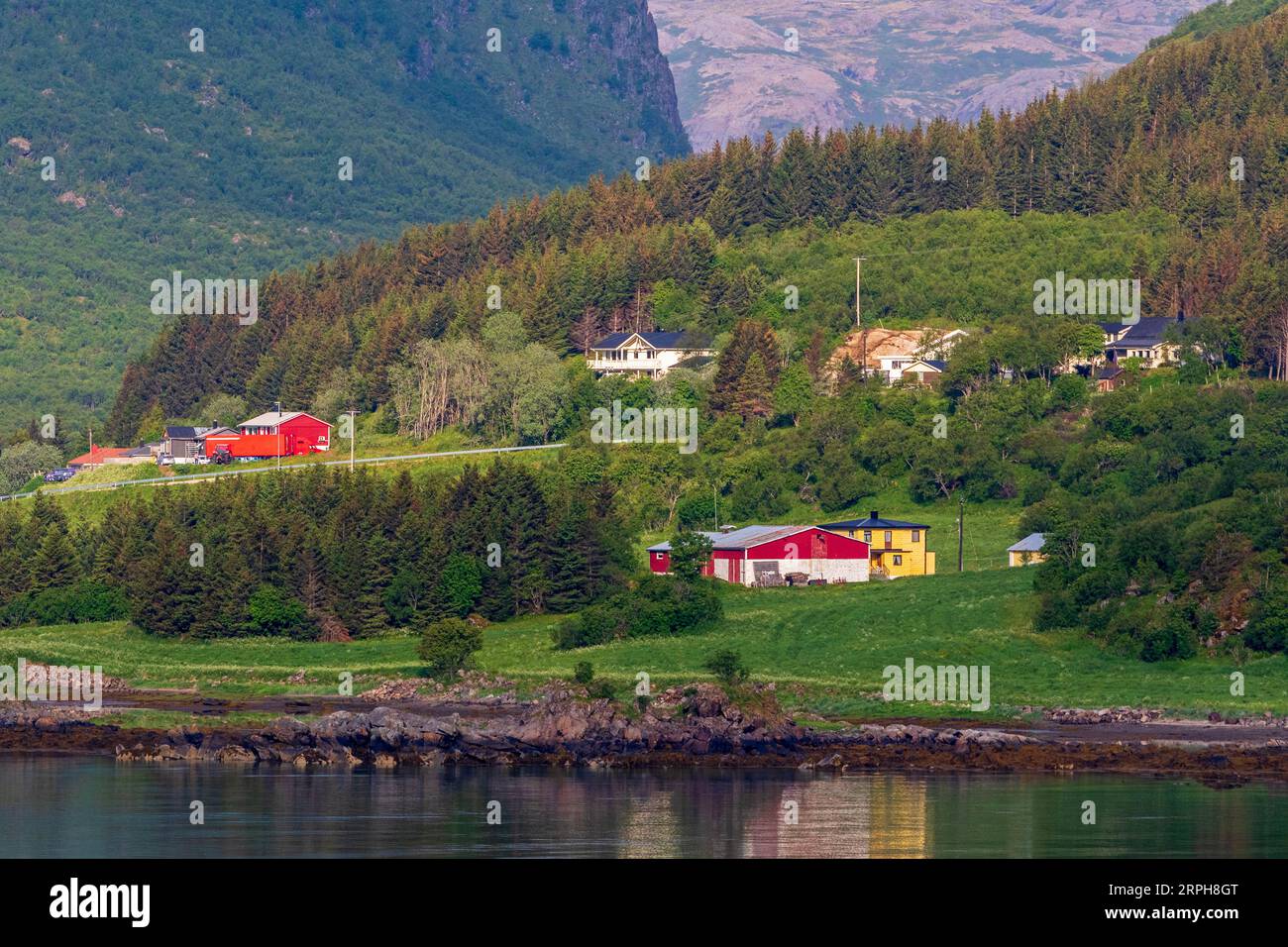 Gravdal, Lofoten Islands, Nordland County, Norway Stock Photo - Alamy
