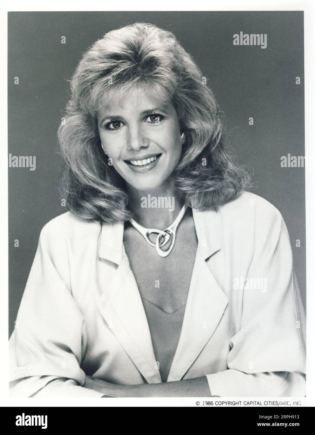 HOTEL TV Series JAMES BROLIN Connie Sellecca Stock Photo - Alamy