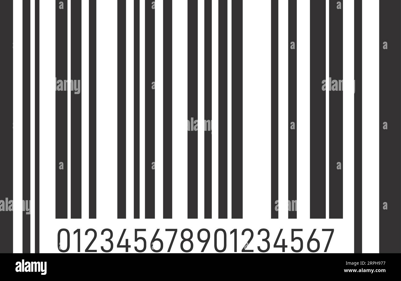 Barcode template. Coding technology. Product info data Stock Vector ...