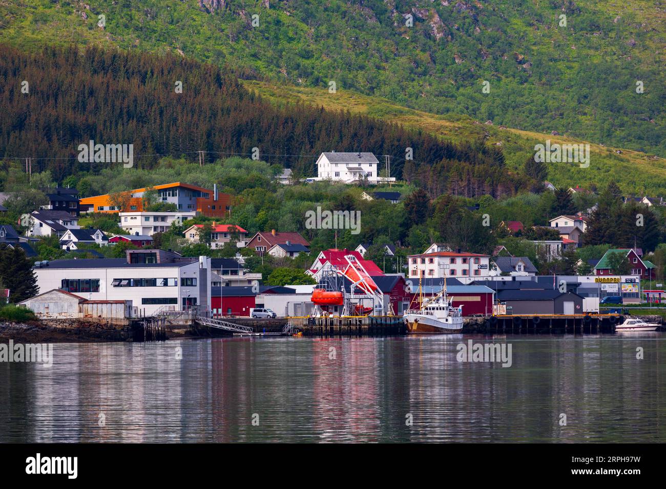 Gravdal, Lofoten Islands, Nordland County, Norway Stock Photo - Alamy
