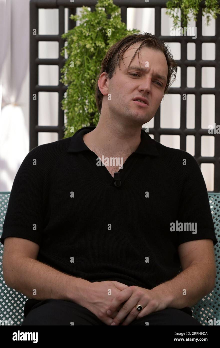 Venedig, Italy. 04th Sep, 2023. Jan Bülow, actor in the film "The ...