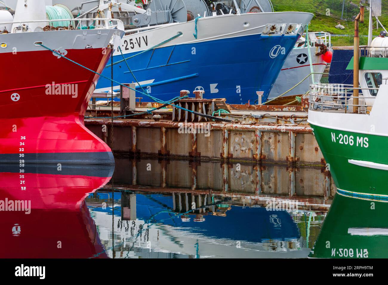 Ballstad fishing village, Lofoten Islands, Nordland County, Norway ...