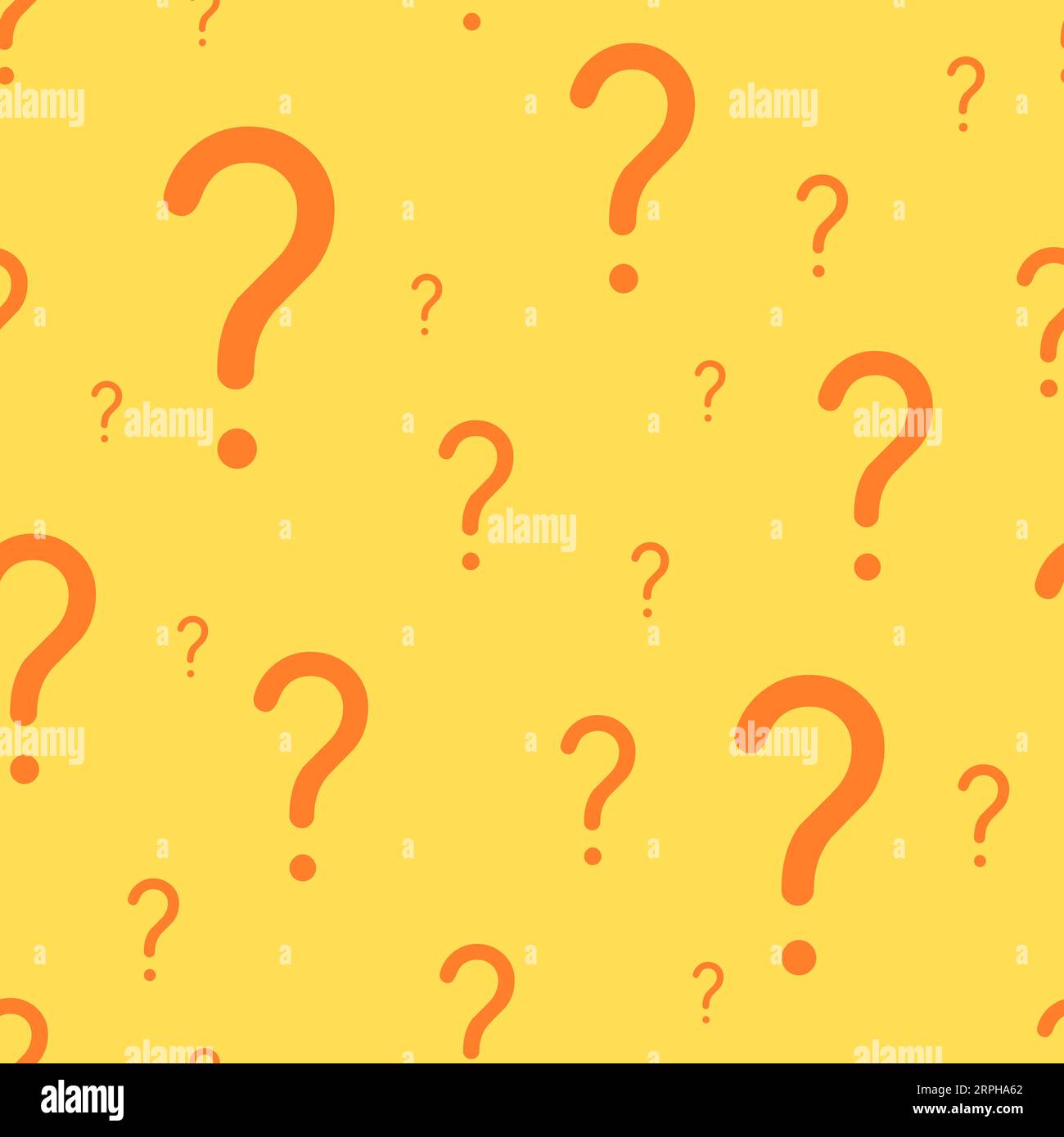 Seamless pattern. Vector question mark pattern. Question marks design ...