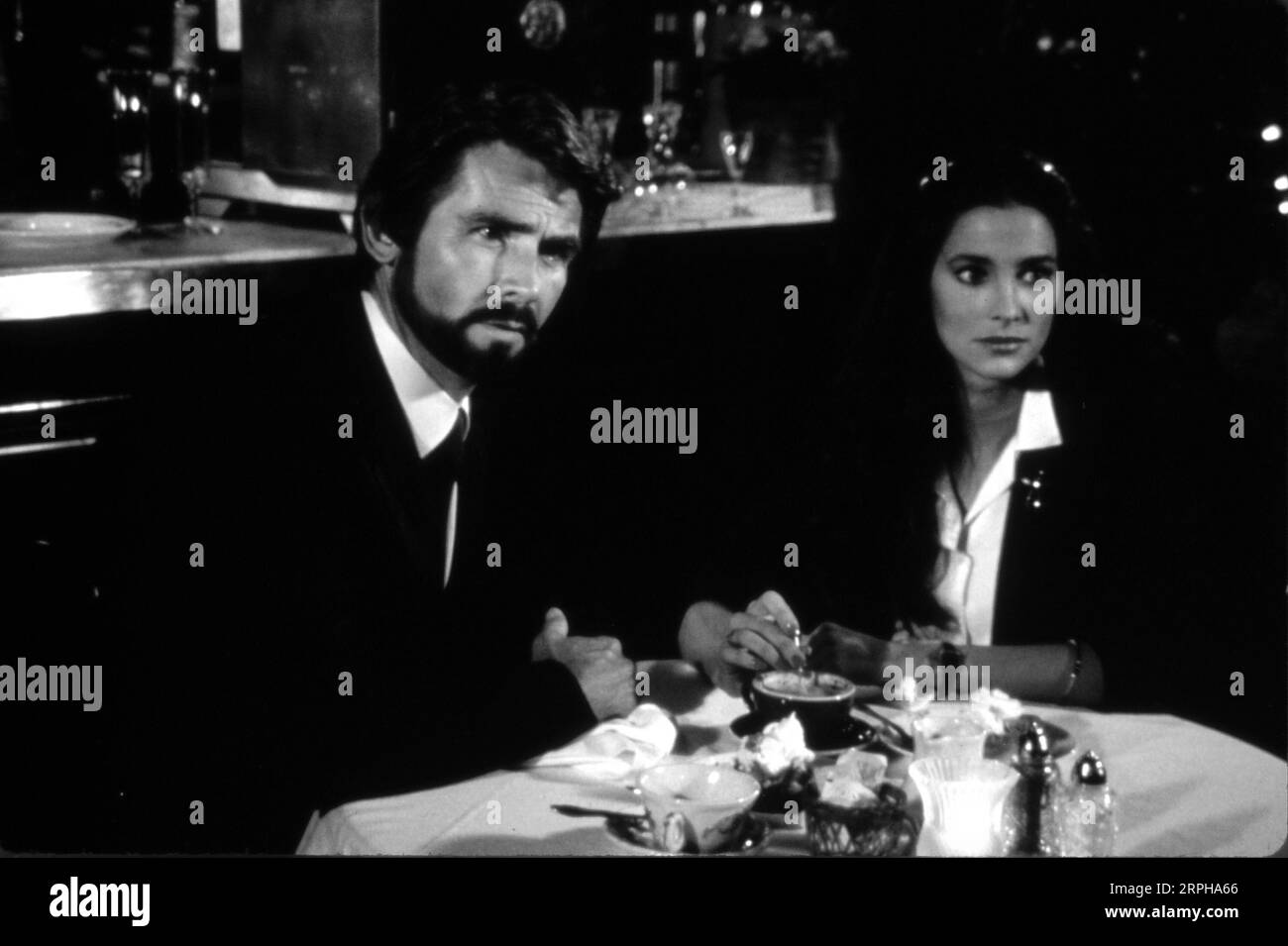 HOTEL TV Series JAMES BROLIN Connie Sellecca Stock Photo - Alamy