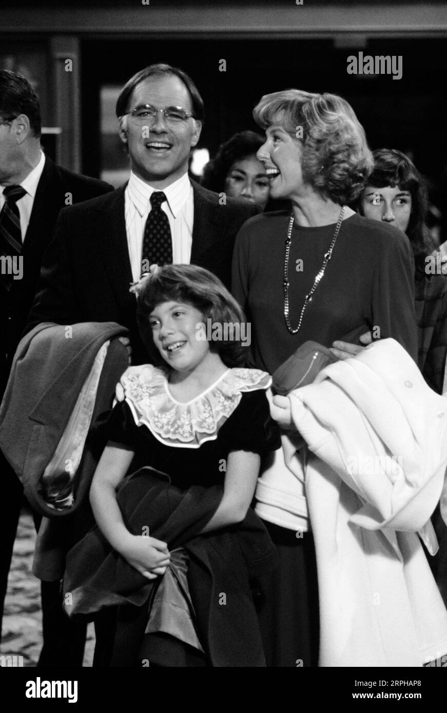 HOTEL TV Series JAMES BROLIN Connie Sellecca Stock Photo - Alamy