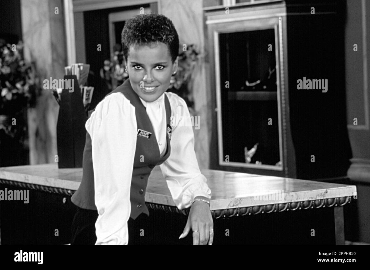 HOTEL TV Series JAMES BROLIN Connie Sellecca Stock Photo - Alamy