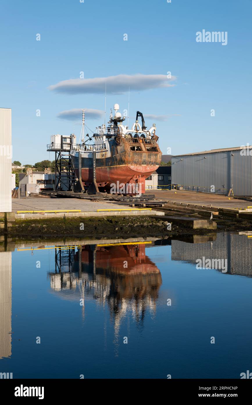 4 September 2023. Buckie Harbour,Moray,Scotland.This is a Fishing Boat ...