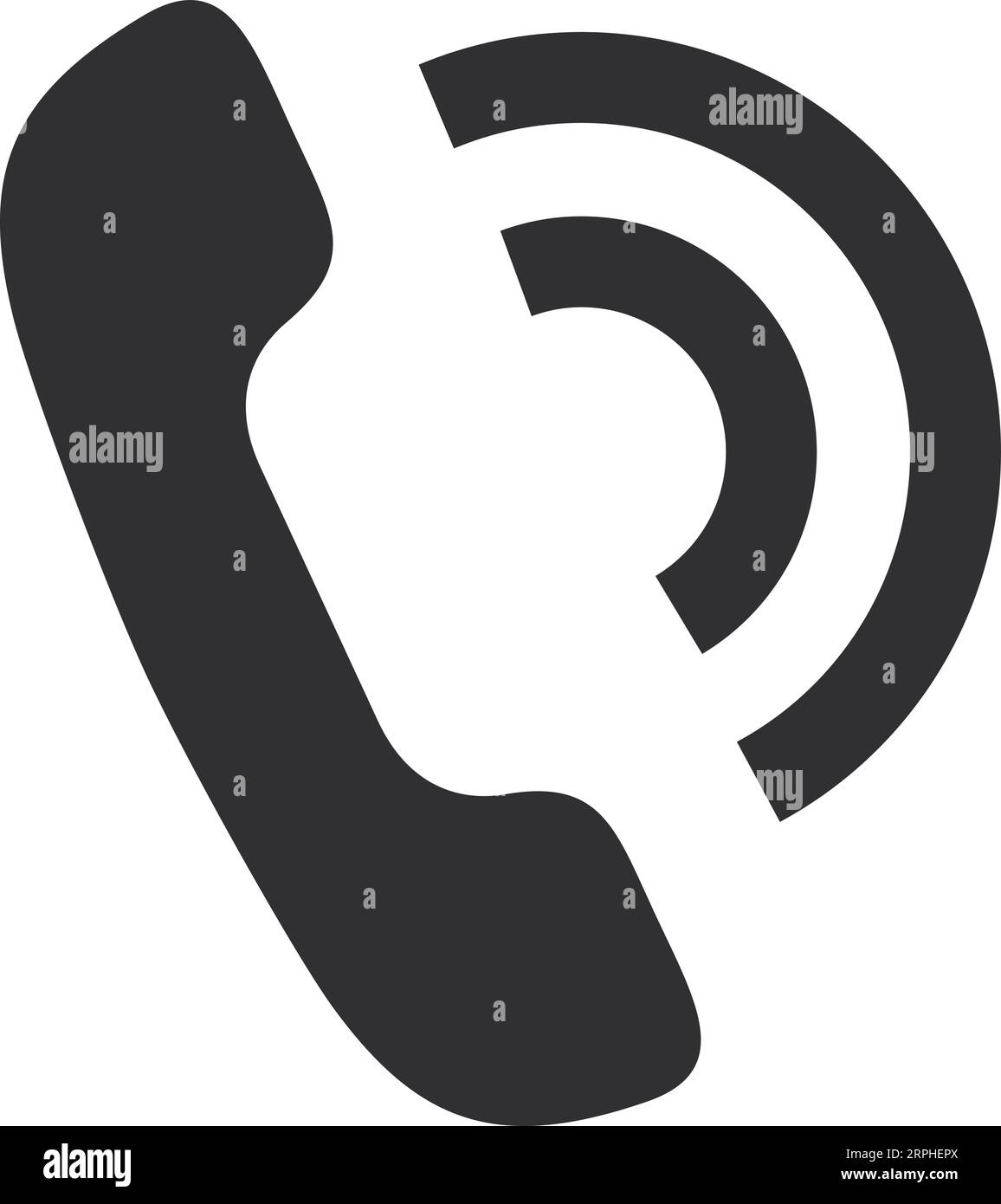 Telephone handle vector hi-res stock photography and images - Alamy