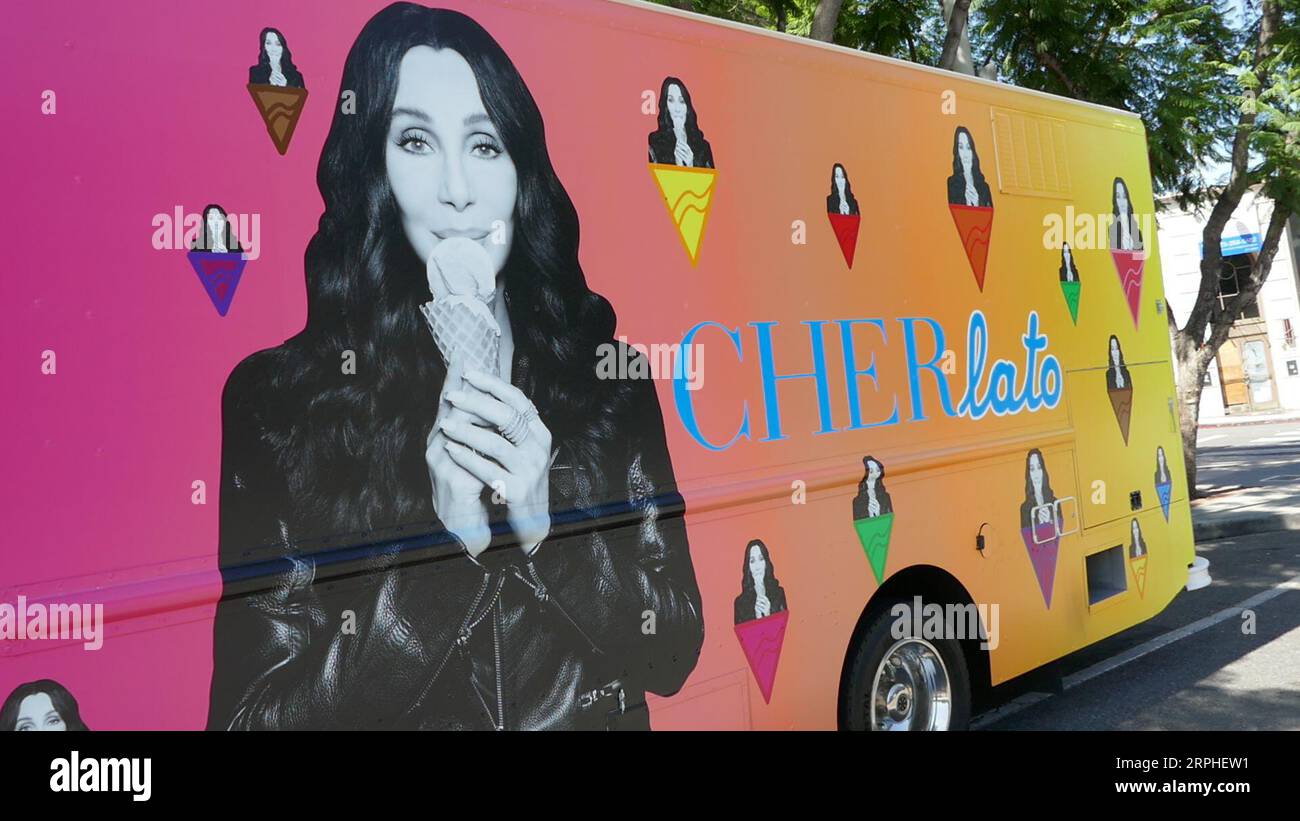West Hollywood, California, USA 3rd September 2023 Singer Cher Cherlato ...