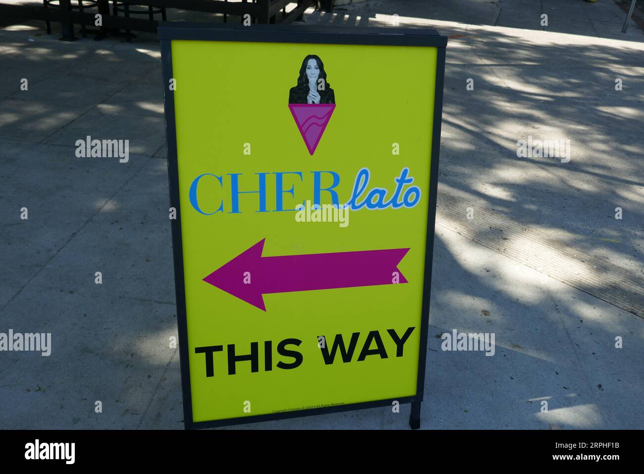 West Hollywood, California, USA 3rd September 2023 Singer Cher Cherlato ...