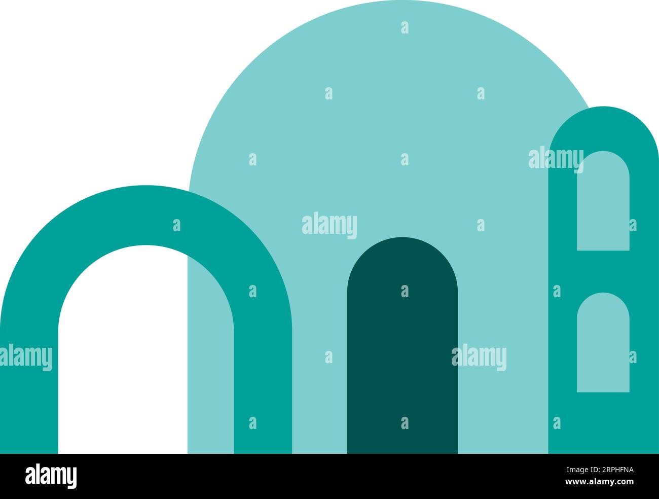 Modern middle eastern architecture Stock Vector Images - Alamy