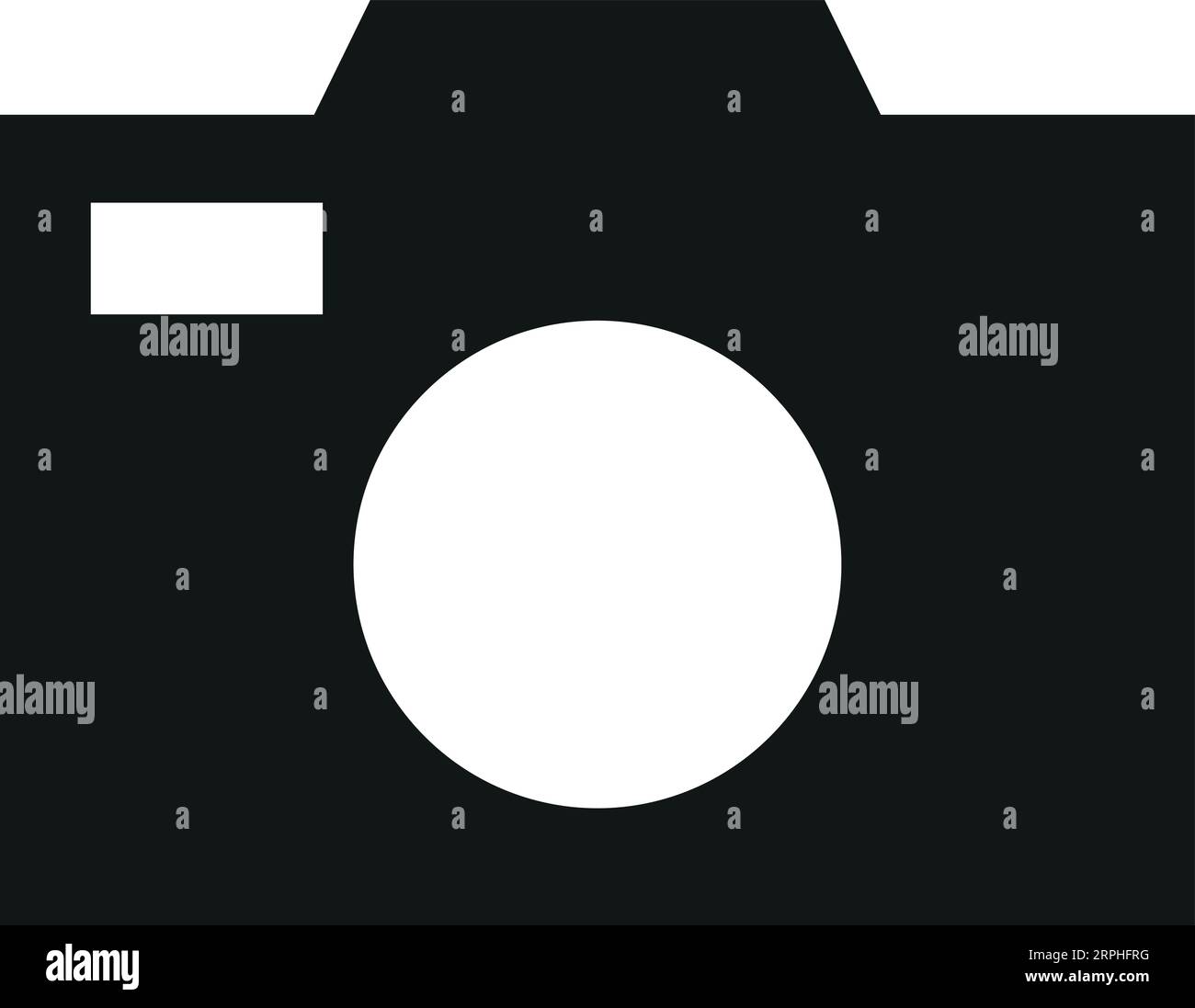 Photocamera black icon. Retro photo shoot symbol Stock Vector Image ...